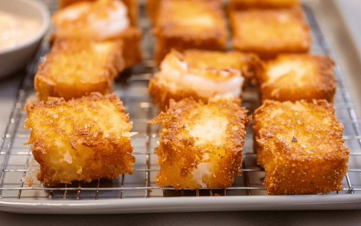 Easy Korean Crispy Shrimp Toast Bites - SoyRice Kitchen