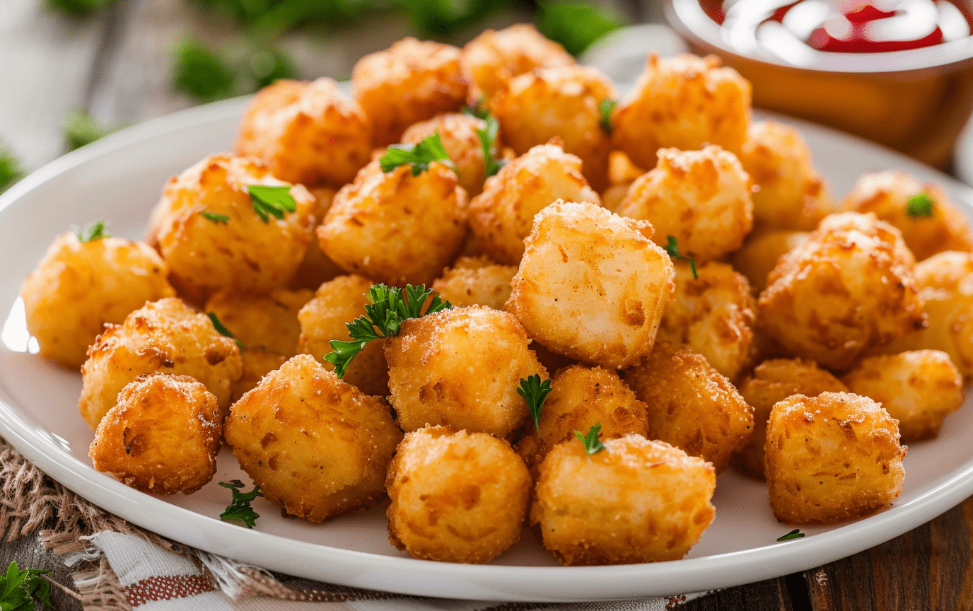 Easy Homemade Crispy Tater Tots - SoyRice Kitchen