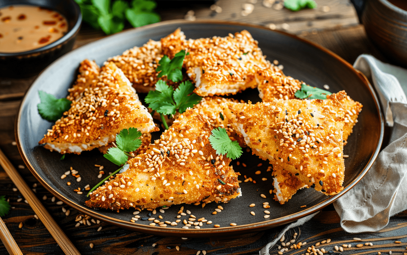 Chinese Crispy Shrimp Toast - SoyRice Kitchen