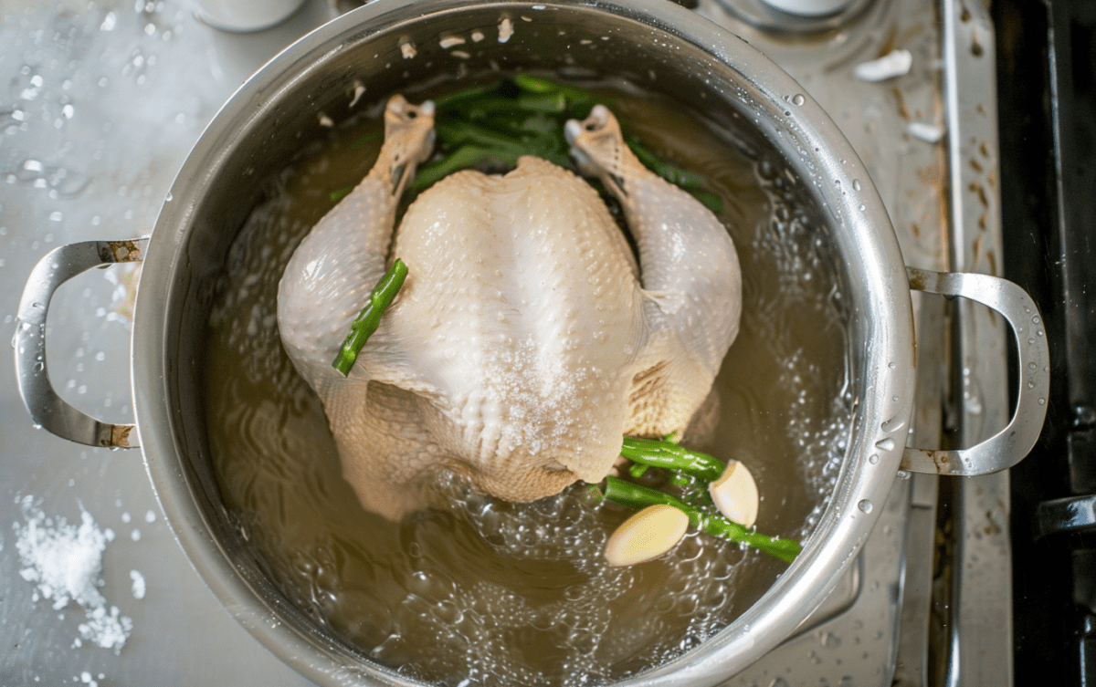 Traditional Singapore Chicken Rice - SoyRice Kitchen