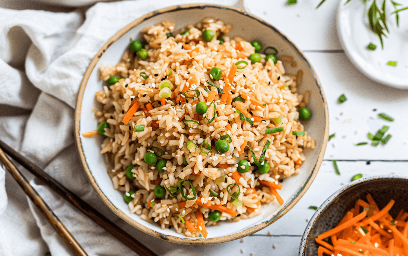 Easy Healthy Fried Rice - SoyRice Kitchen