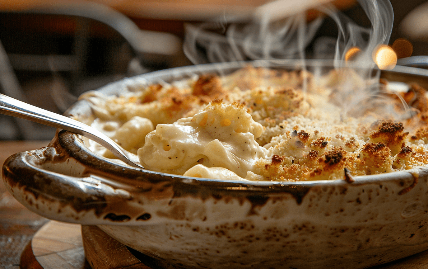 Creamy Cauliflower Pasta Bake - SoyRice Kitchen