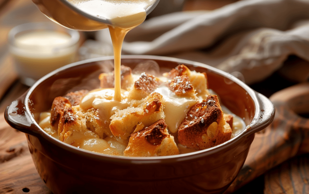 Classic Bread Pudding - SoyRice Kitchen