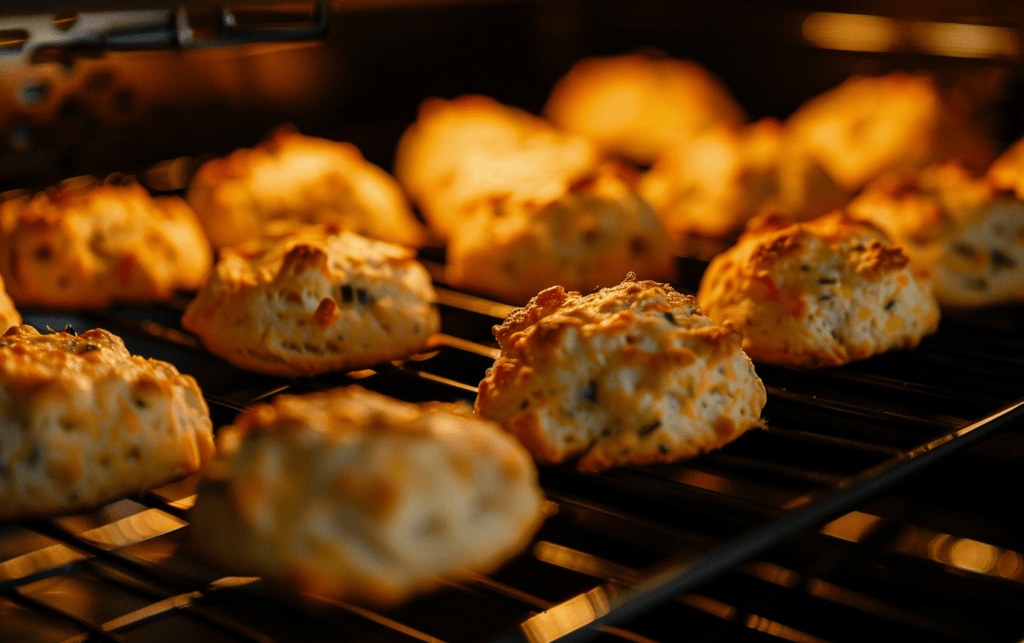 Cheesy Garlic Herb Biscuits - SoyRice Kitchen