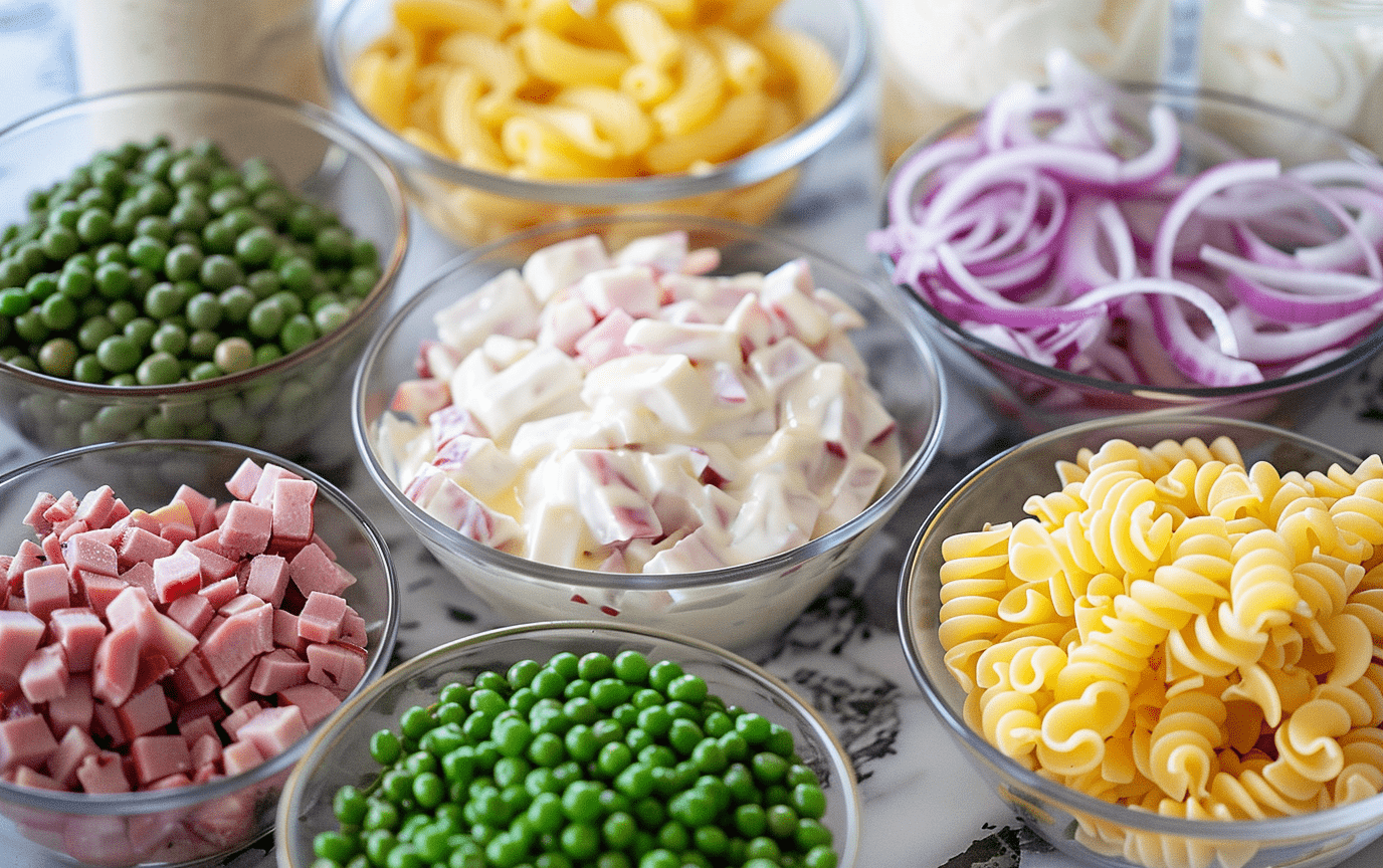 Cavatappi Pasta Salad Supreme - SoyRice Kitchen
