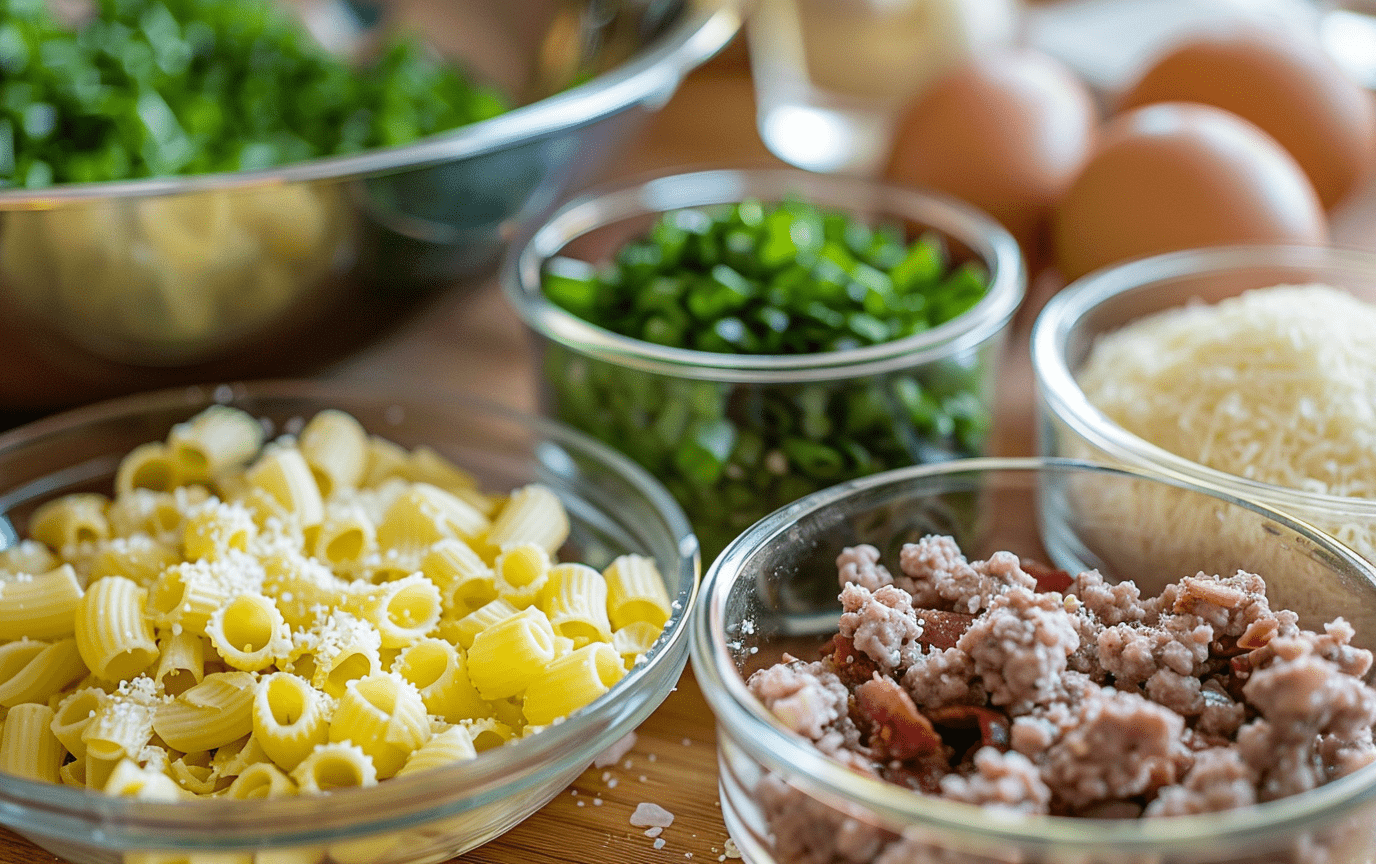 Cavatappi Breakfast Delight - SoyRice Kitchen