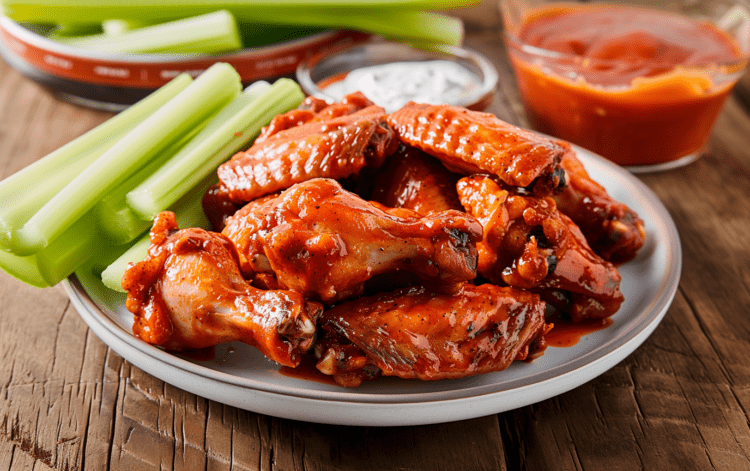 Spicy Buffalo Wings - SoyRice Kitchen