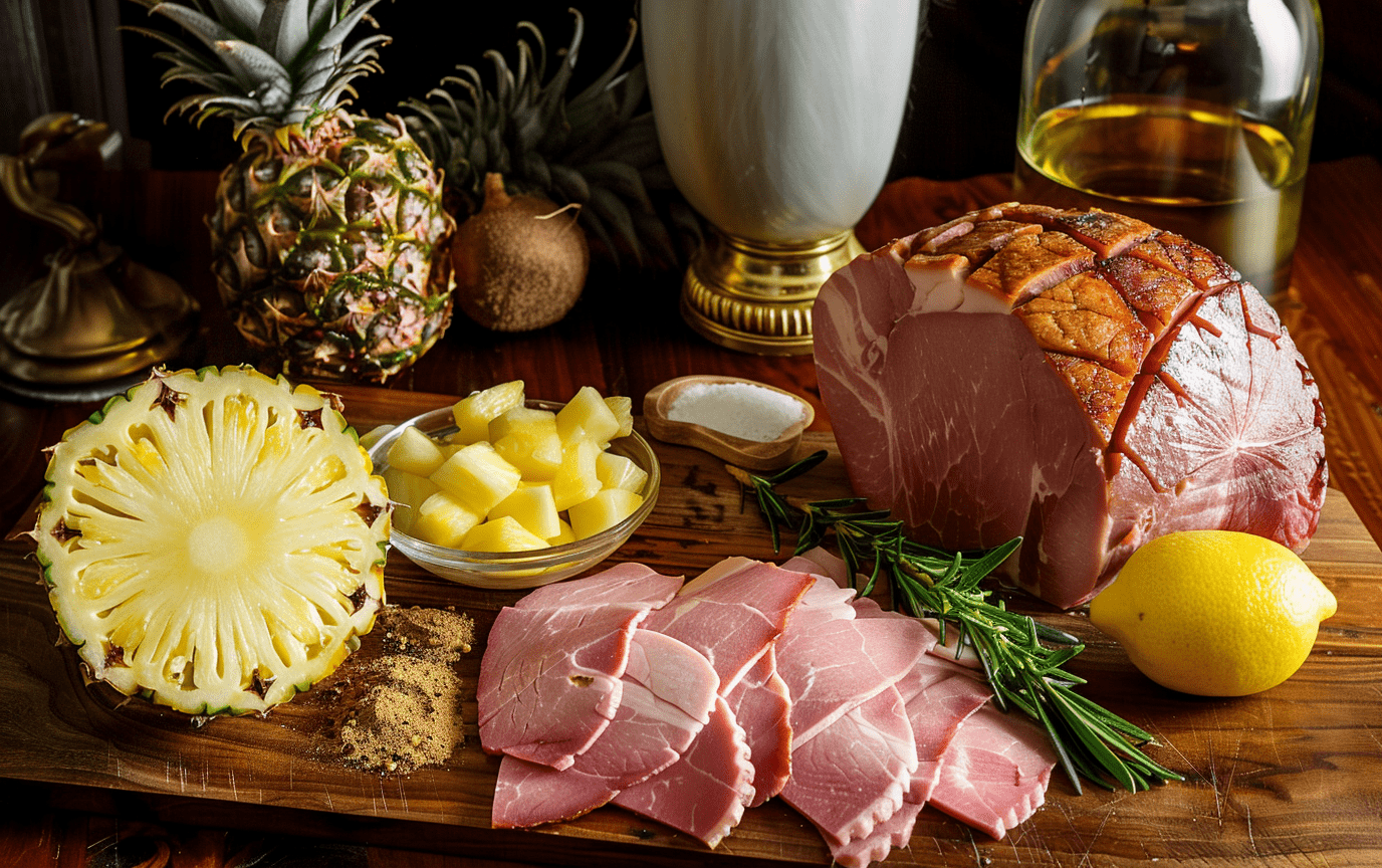 Pineapple Glazed Ham Delight - SoyRice Kitchen