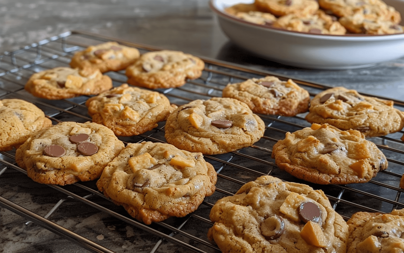 Crispy Salted Chip Cookies - SoyRice Kitchen
