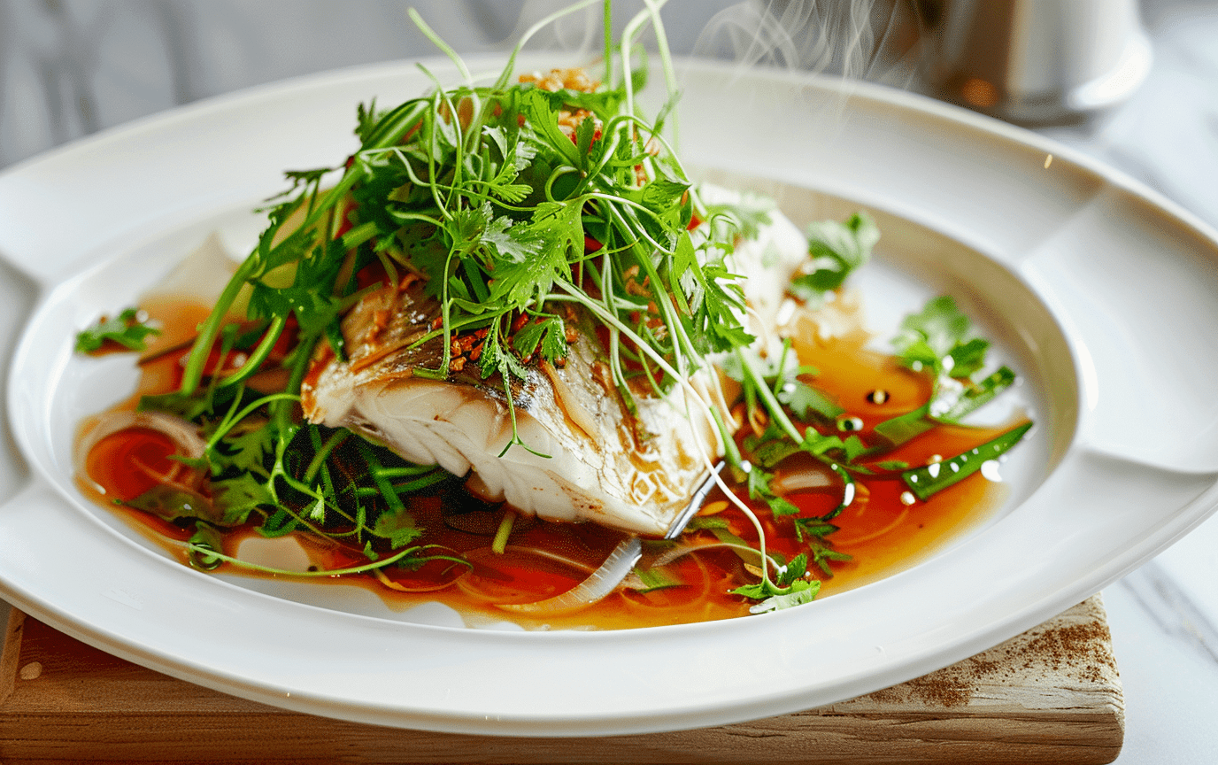 Light and Tasty Chinese Steamed Fish - SoyRice Kitchen