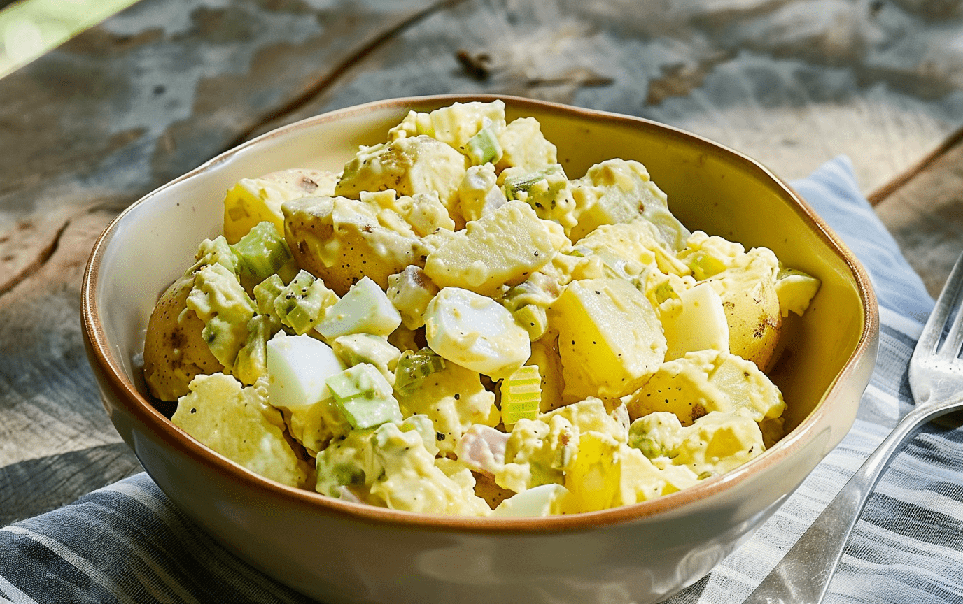Classic Potato Salad - SoyRice Kitchen