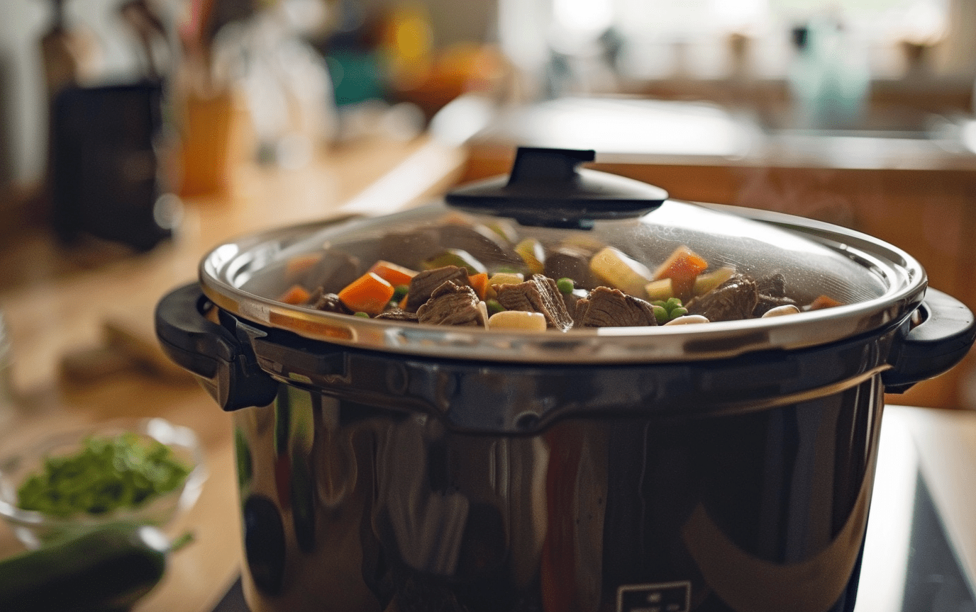 Hearty Slow Cooker Beef Stew - SoyRice Kitchen