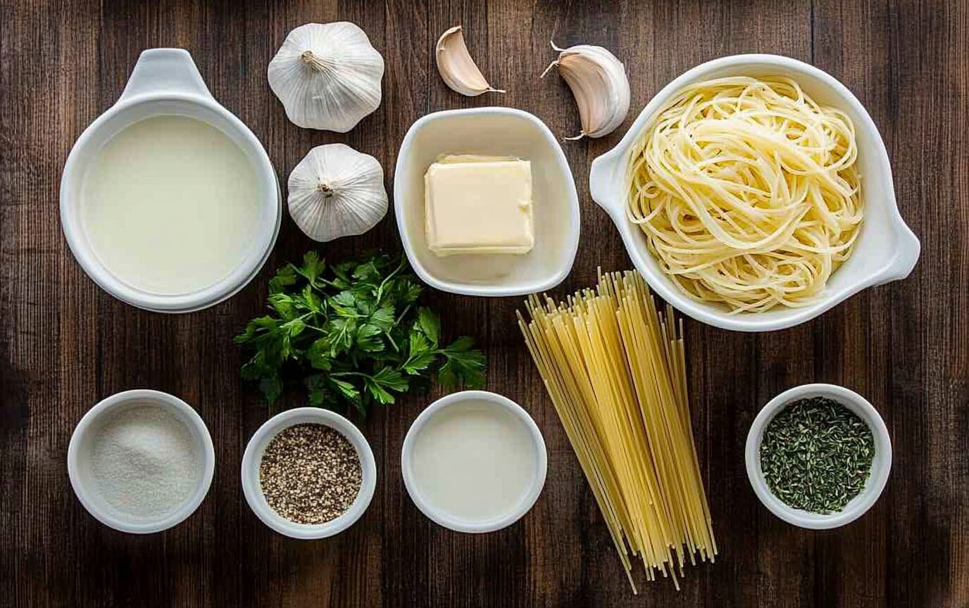 Best Creamy Garlic Pasta Delight - SoyRice Kitchen