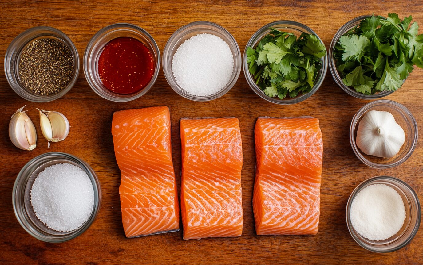 Quick Pressure Salmon - SoyRice Kitchen