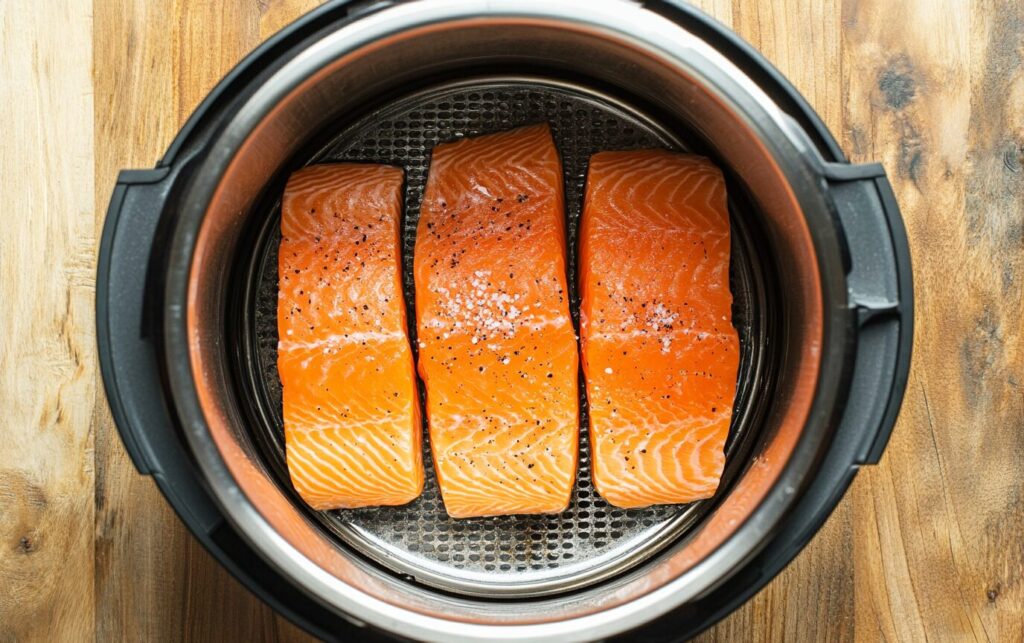 Quick Pressure Salmon - SoyRice Kitchen