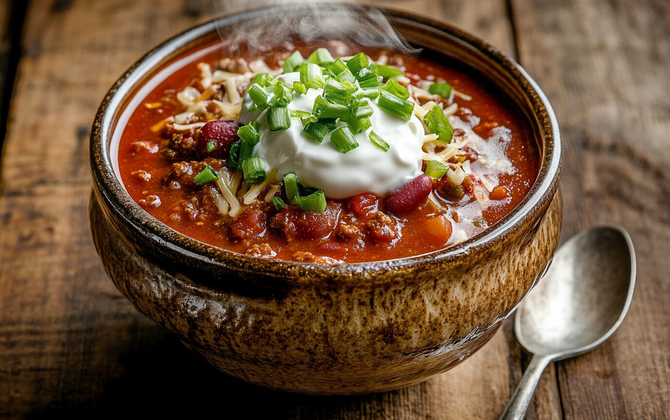 Quick Pressure Cooker Chili - SoyRice Kitchen