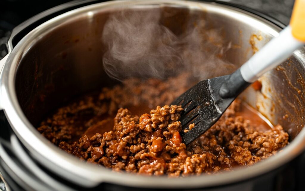 Quick Pressure Cooker Chili - SoyRice Kitchen