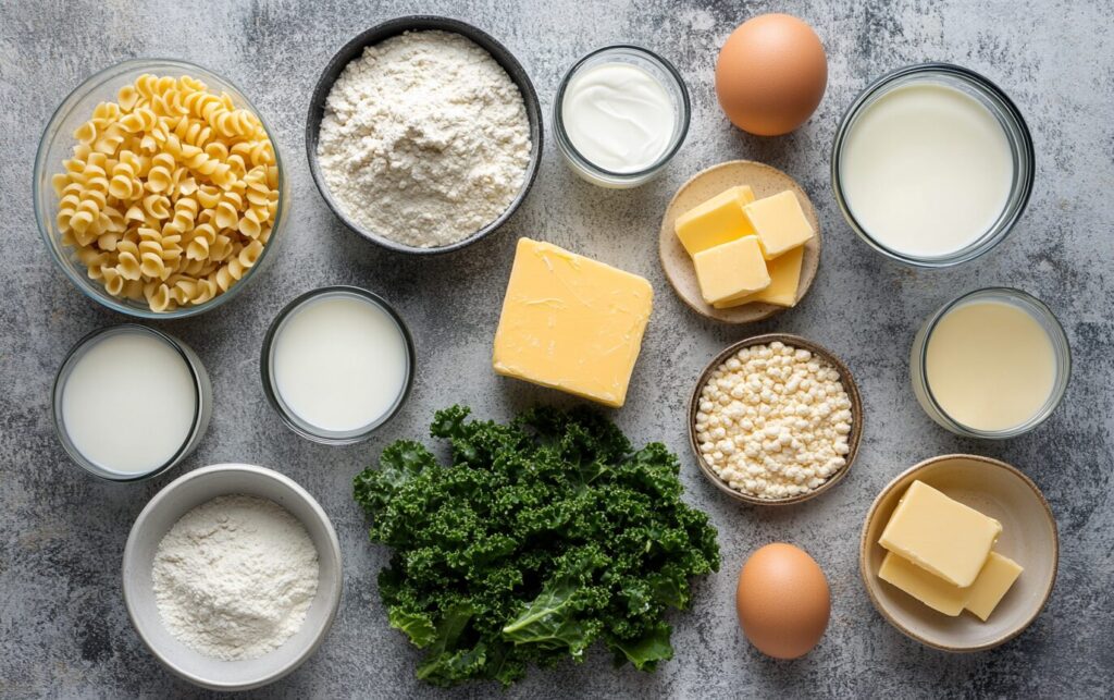 Sweet Creamy Buttermilk Mac and Kale - SoyRice Kitchen