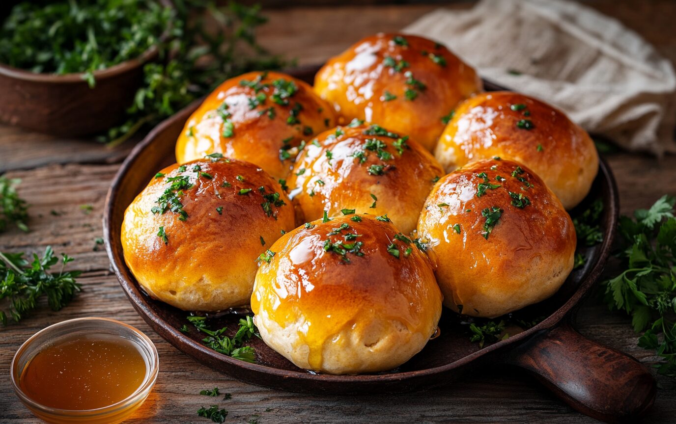Buttery Sweet Potato Buns - SoyRice Kitchen