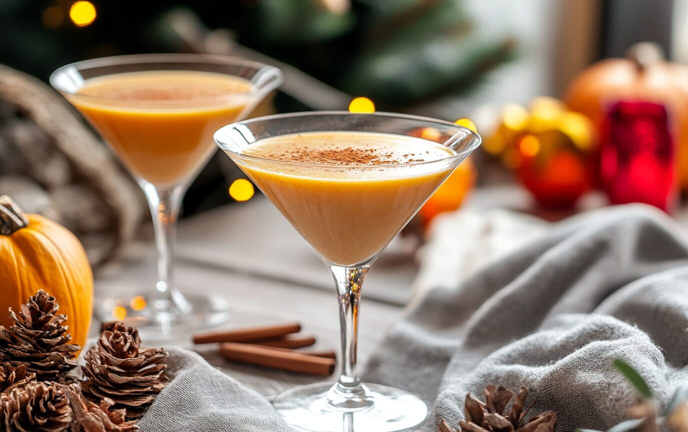 Spiced Pumpkin Cocktail - SoyRice Kitchen