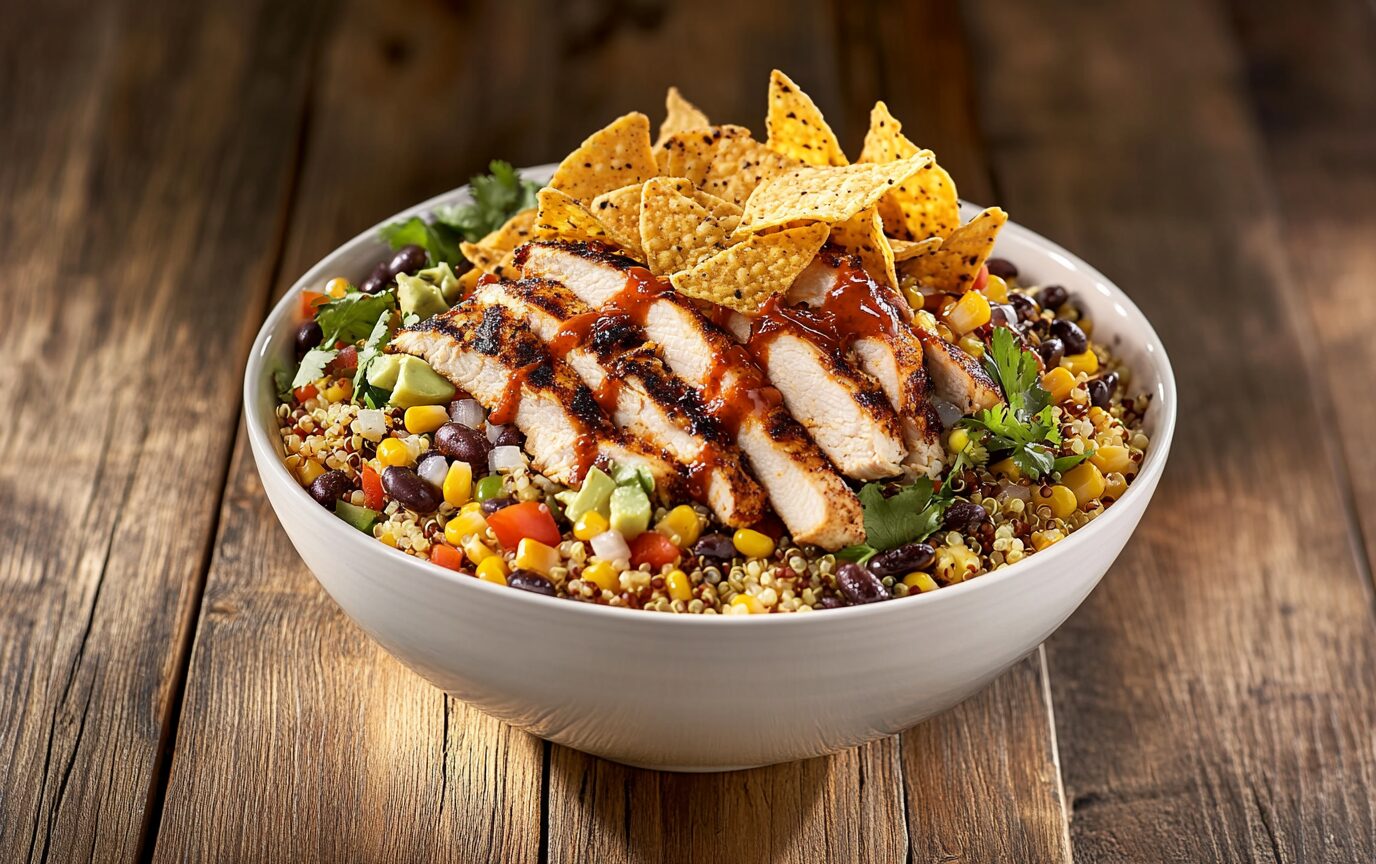 Southwest Chicken Bowl Delight - SoyRice Kitchen