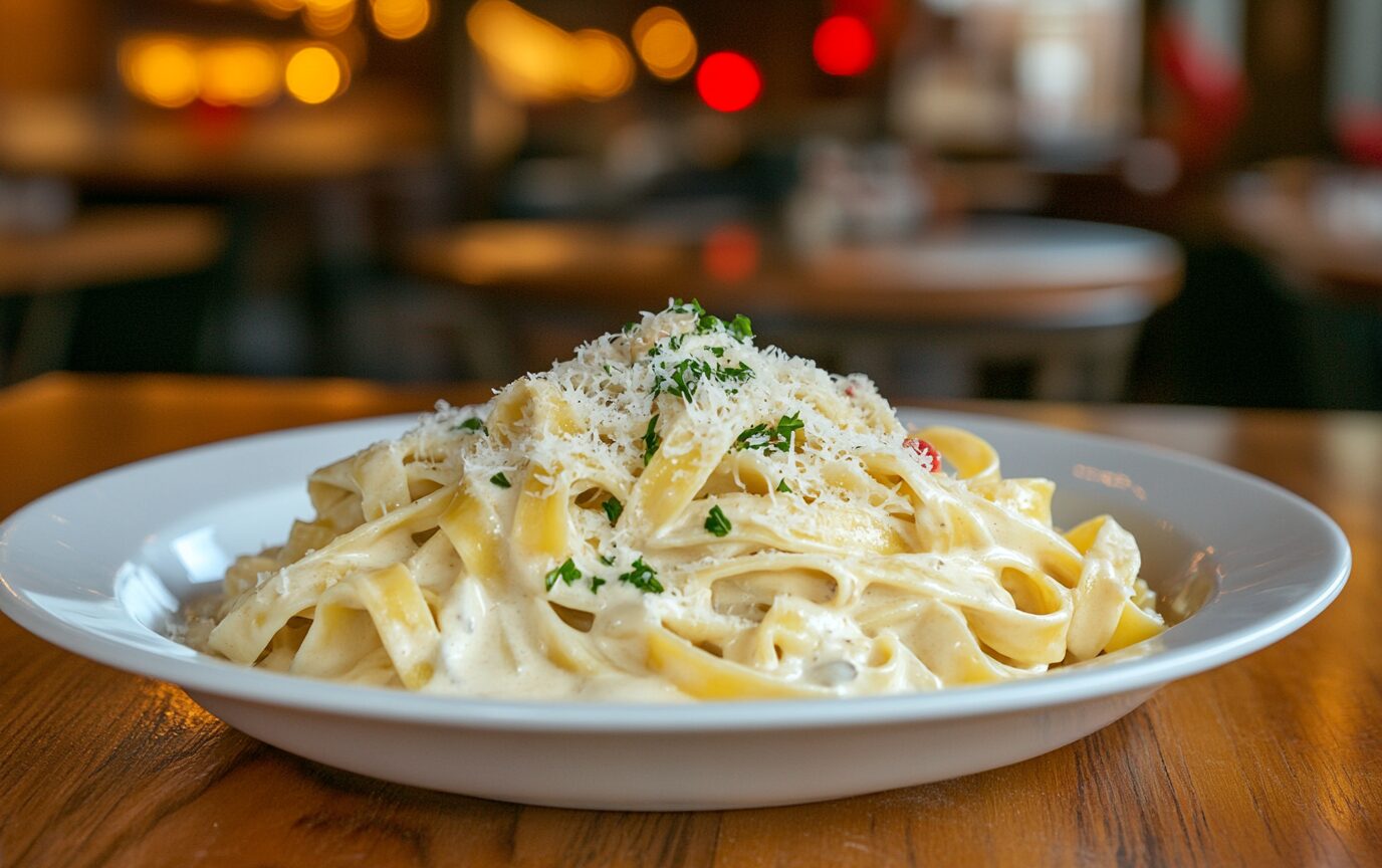 Perfect Creamy Garlic Fettuccine - SoyRice Kitchen