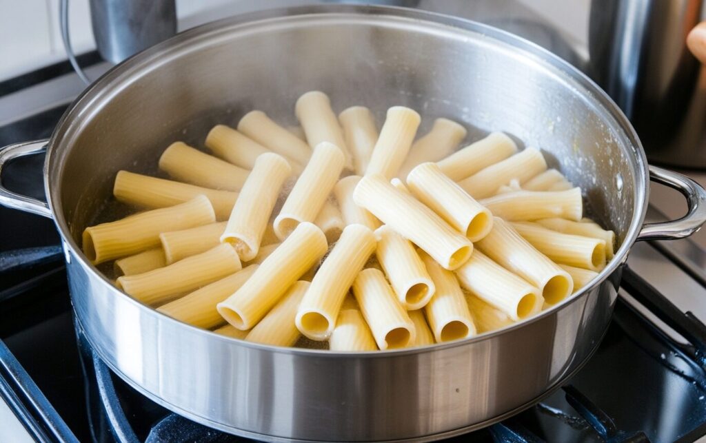 Cheesy Chicken Spinach Stuffed Manicotti - SoyRice Kitchen