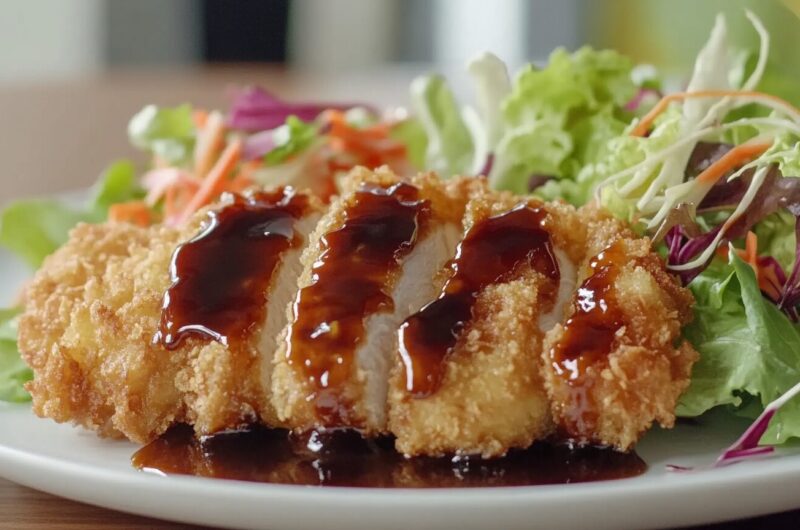 Crispy Japanese Chicken Cutlet - SoyRice Kitchen