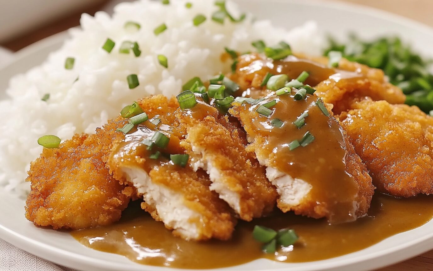Crispy Chicken Curry - SoyRice Kitchen