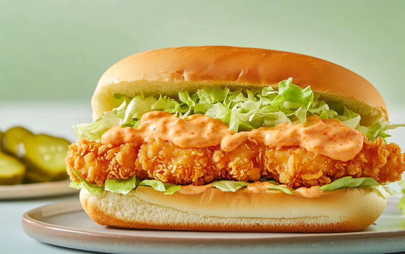 Fiery Crunch Chicken Subs - SoyRice Kitchen