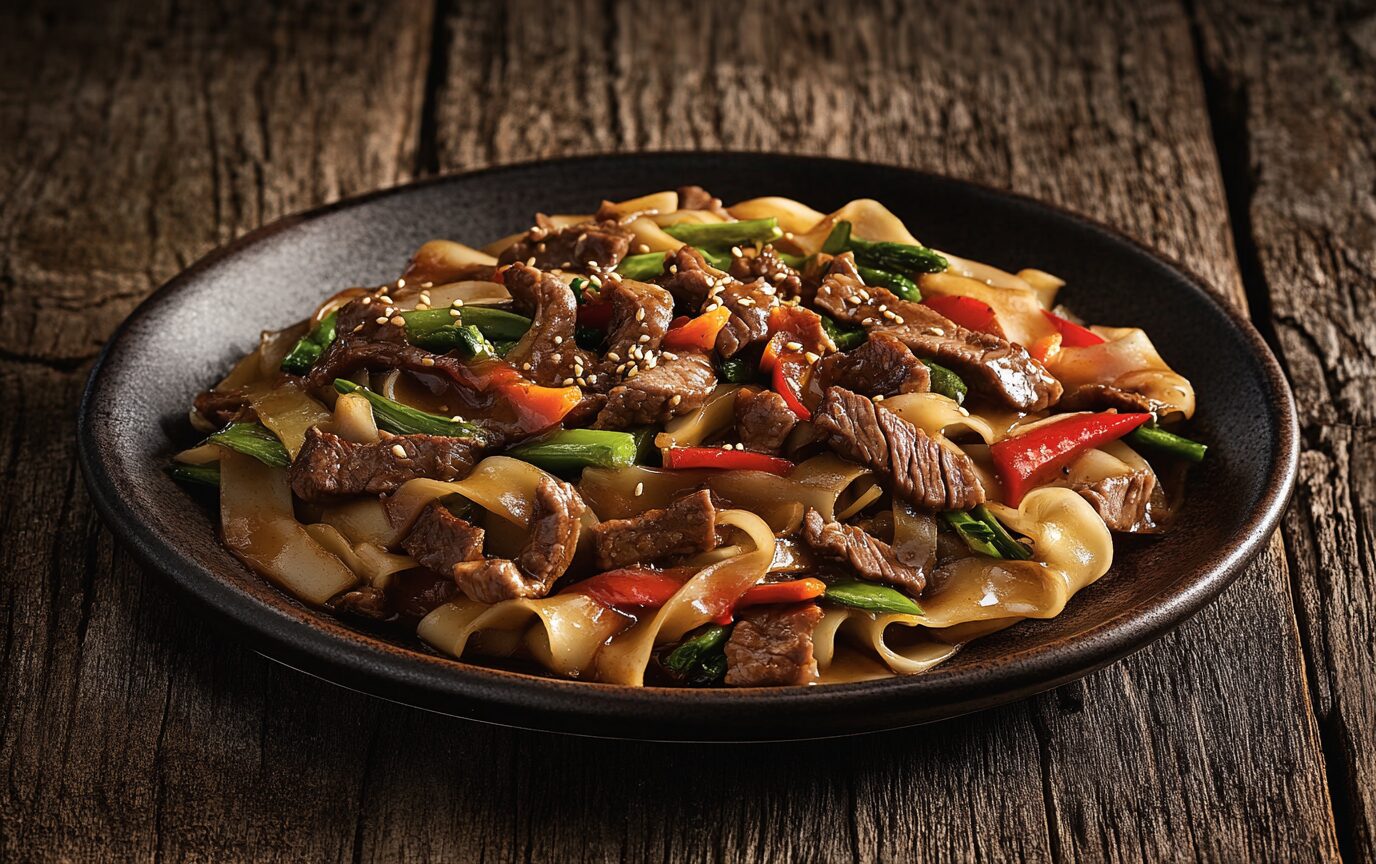 Classic Beef Chow Fun - SoyRice Kitchen