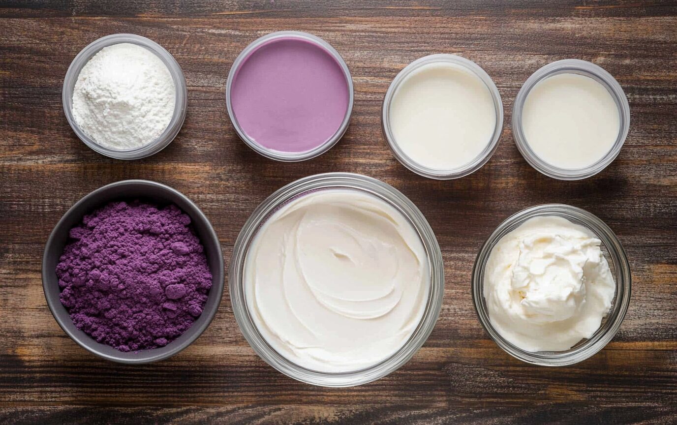 Simple Ube Ice Cream - SoyRice Kitchen