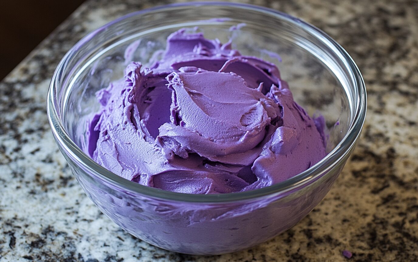 Simple Ube Ice Cream - SoyRice Kitchen