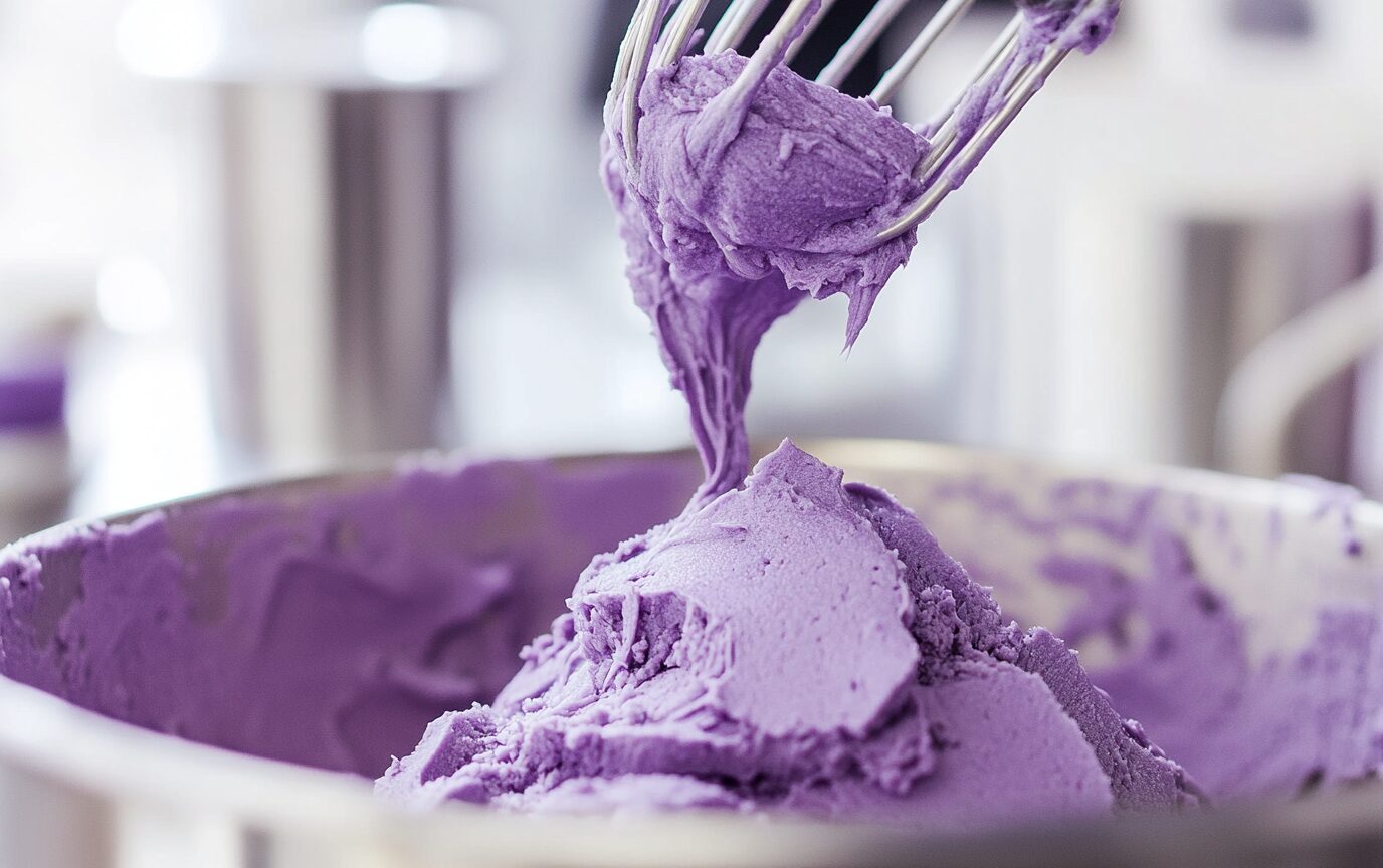 Ube White Chocolate Chip Cookies - SoyRice Kitchen