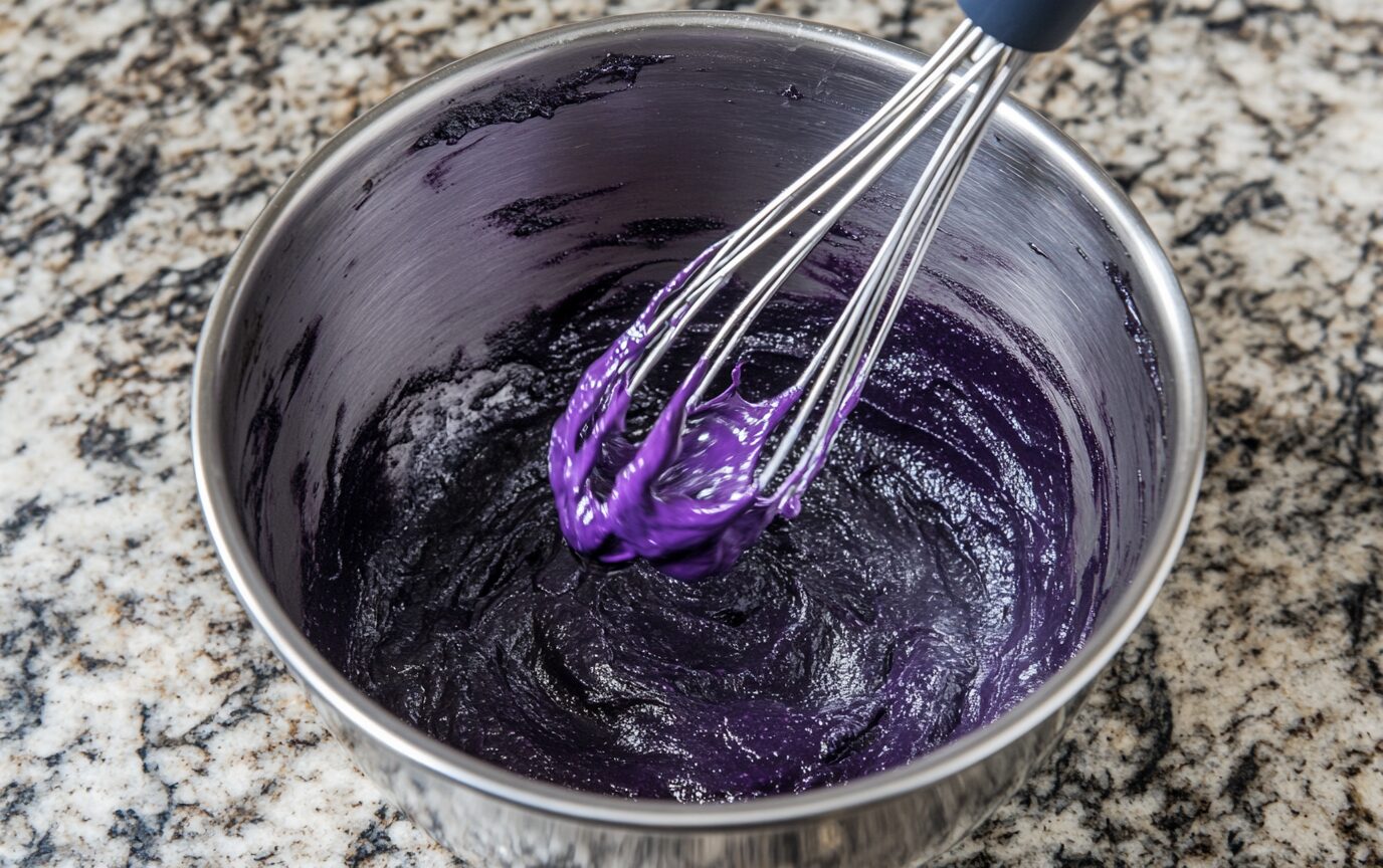 Vibrant Purple Cookie Crinkles - SoyRice Kitchen