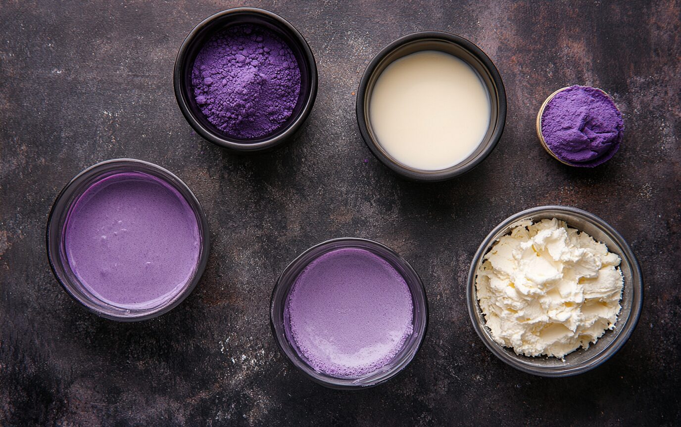 Purple Paradise Pancakes - SoyRice Kitchen