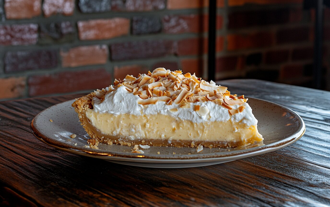 Creamy Tropical Pie - SoyRice Kitchen