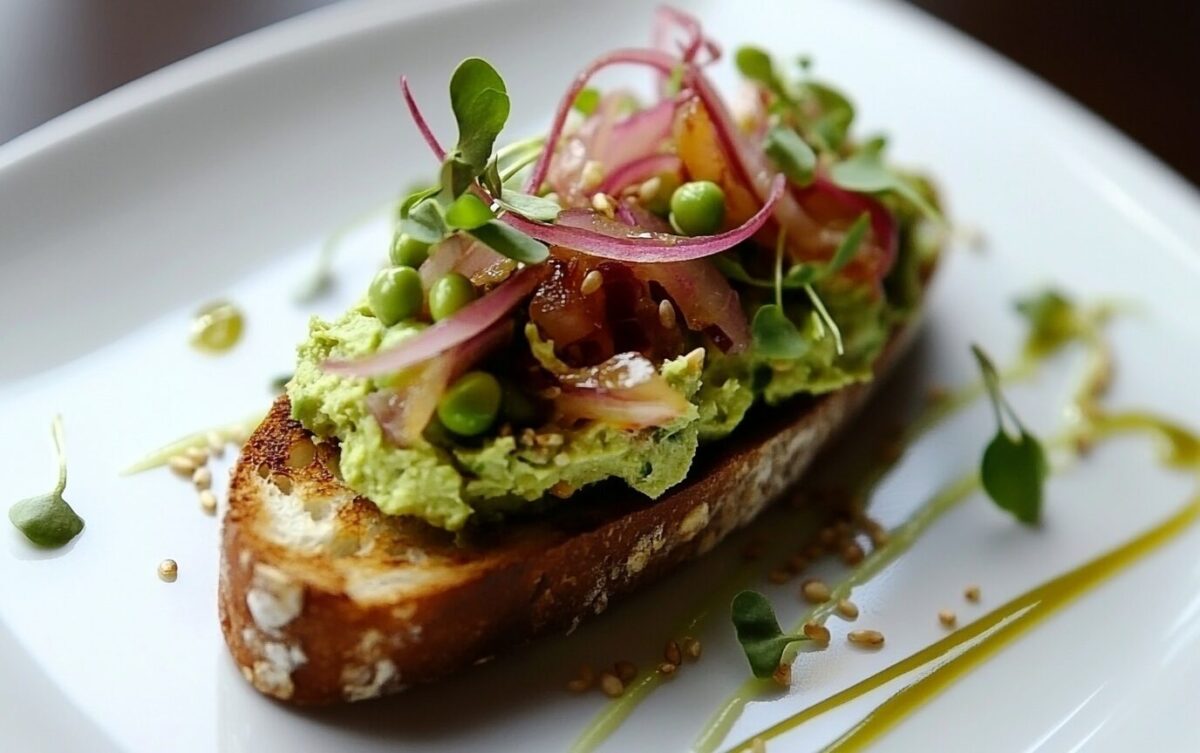 Protein Edamame Toast - SoyRice Kitchen