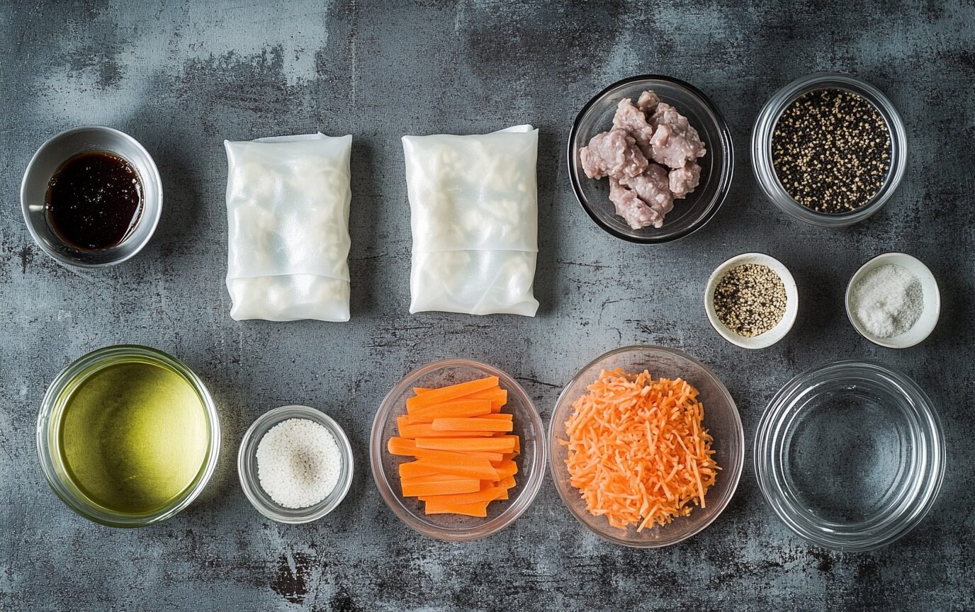 Shanghai-Style Meat Spring Rolls - SoyRice Kitchen