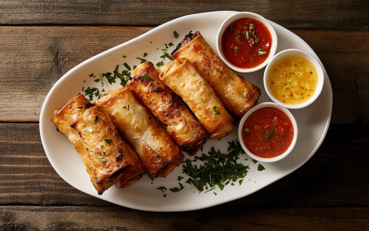 Shanghai-Style Meat Spring Rolls - SoyRice Kitchen