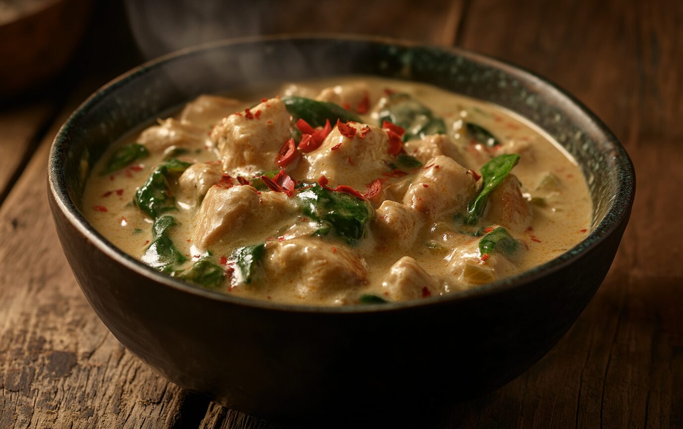 Creamy Coconut Chicken Stew - SoyRice Kitchen