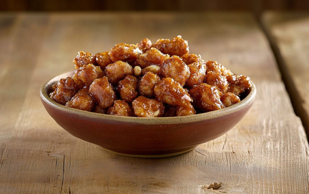 Sweet and Spicy Mixed Nuts - SoyRice Kitchen