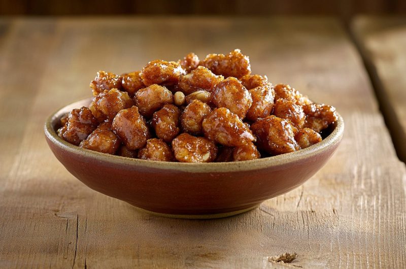 Sweet and Spicy Mixed Nuts - SoyRice Kitchen