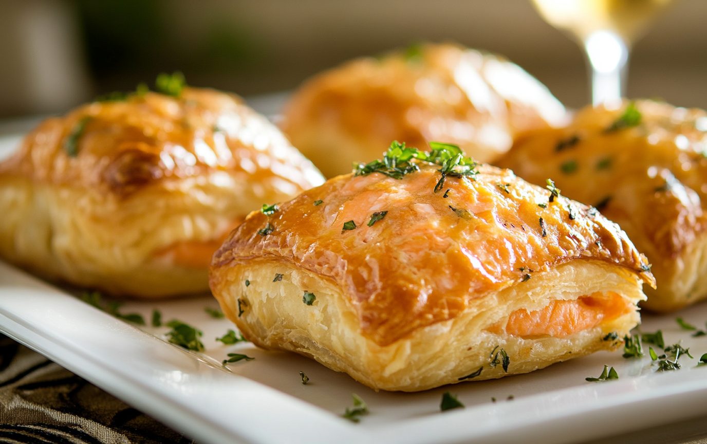 Savory Salmon Pastries - SoyRice Kitchen