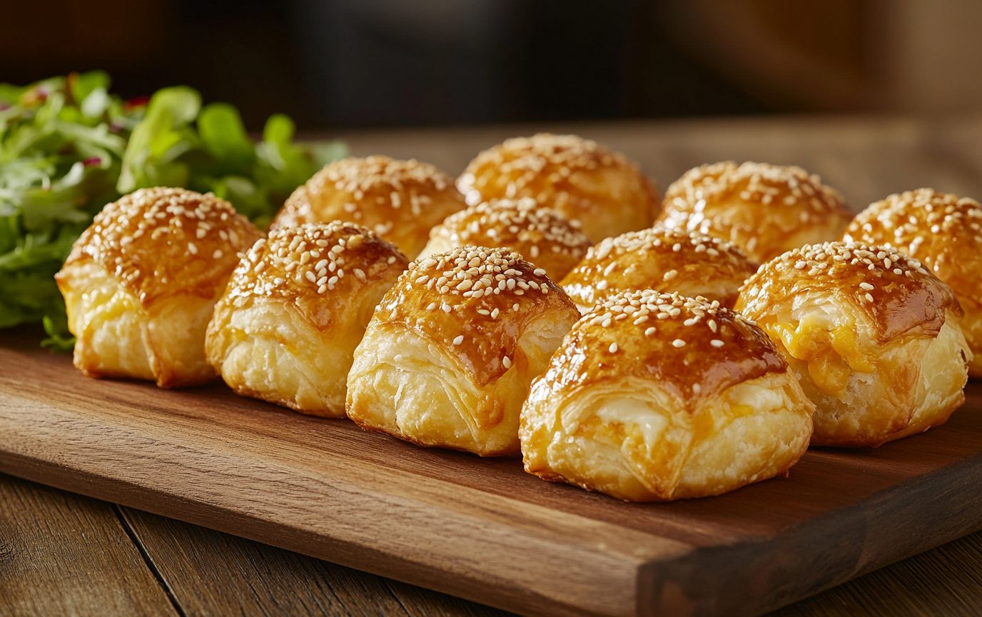 Cheesy Puff Bites - SoyRice Kitchen
