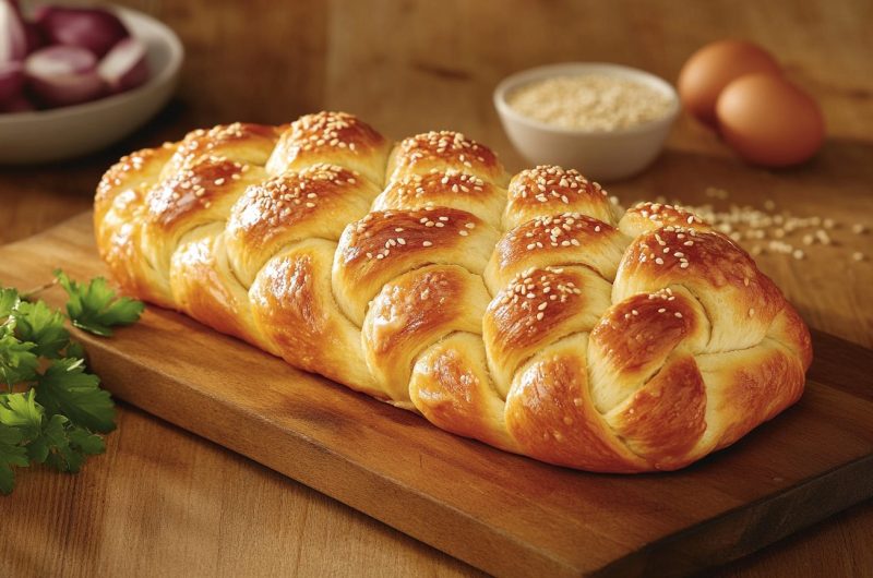 Braided Sabbath Bread - SoyRice Kitchen