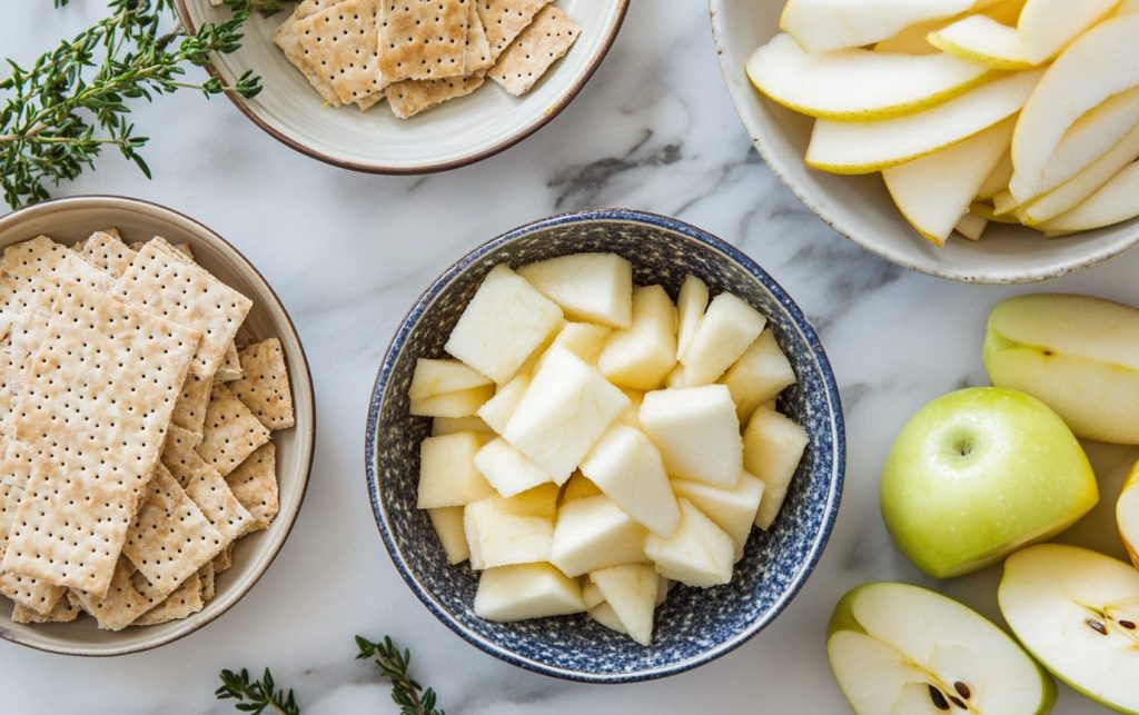 Apple Matzo Casserole - SoyRice Kitchen