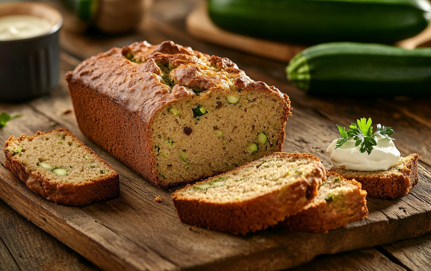 Moist Date Zucchini Loaf - SoyRice Kitchen