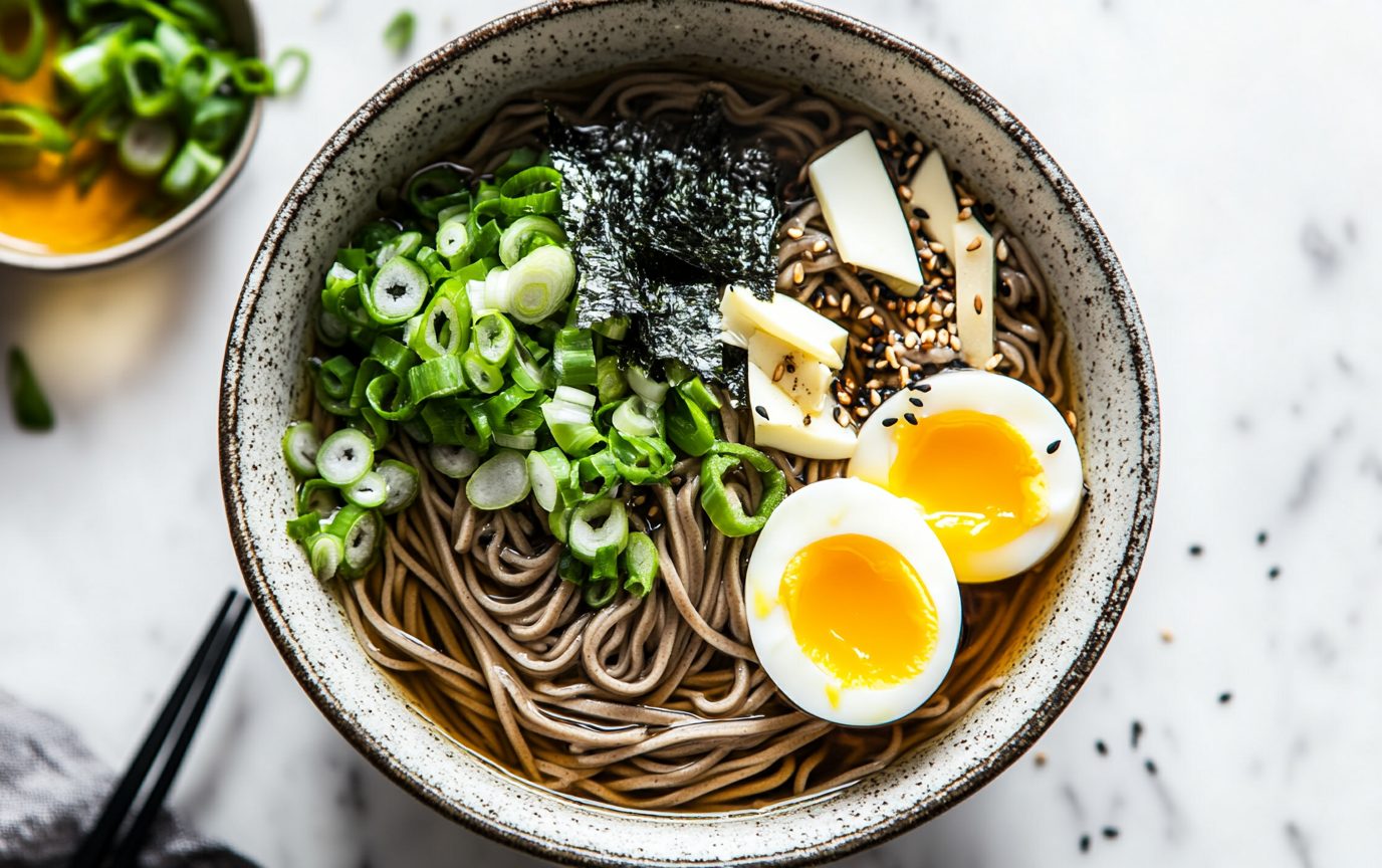 Soba Noodle Bowl - SoyRice Kitchen