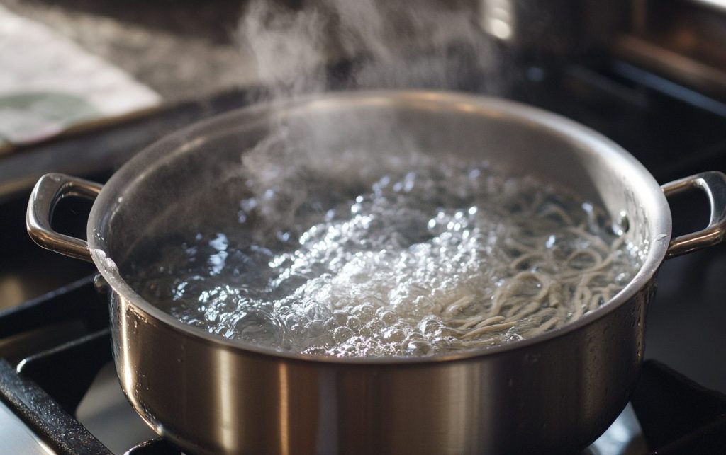 Creamy Soba Noodles - SoyRice Kitchen